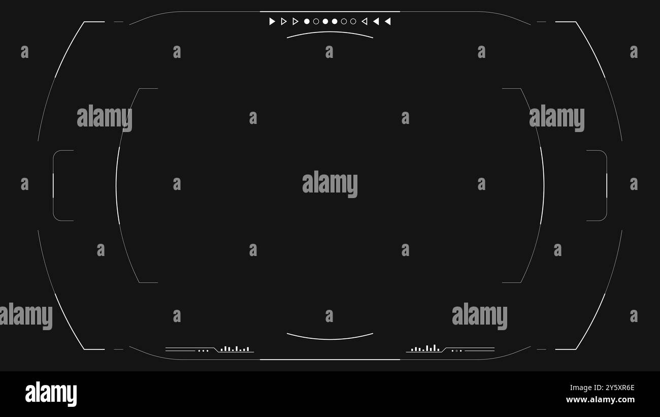 Futuristic camera white overlay Stock Vector Image & Art - Alamy