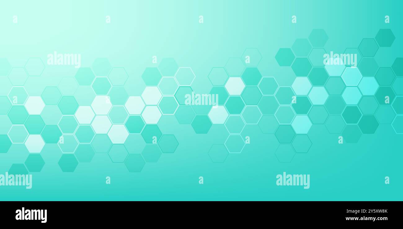 Structure molecule DNA, atom, neurons. Science concept amino acid ...