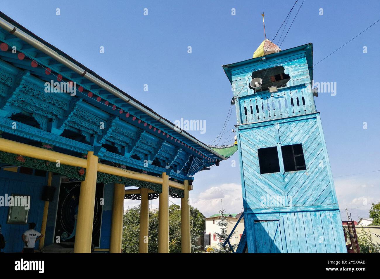 Kyrgyzstan, Karakol, Dungan mosque Stock Photo - Alamy