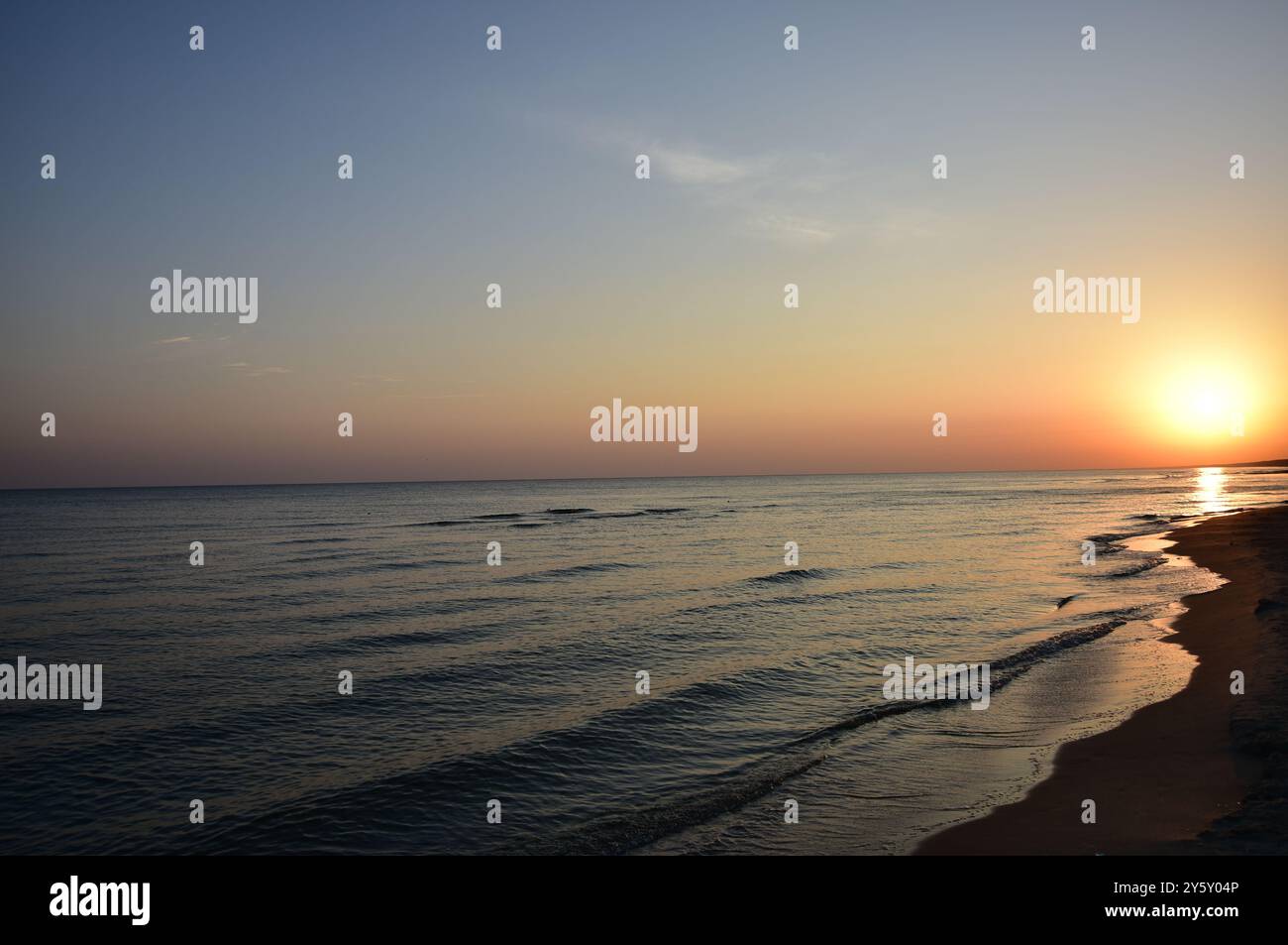 Baltic Sea beach in Jantar Stock Photo - Alamy