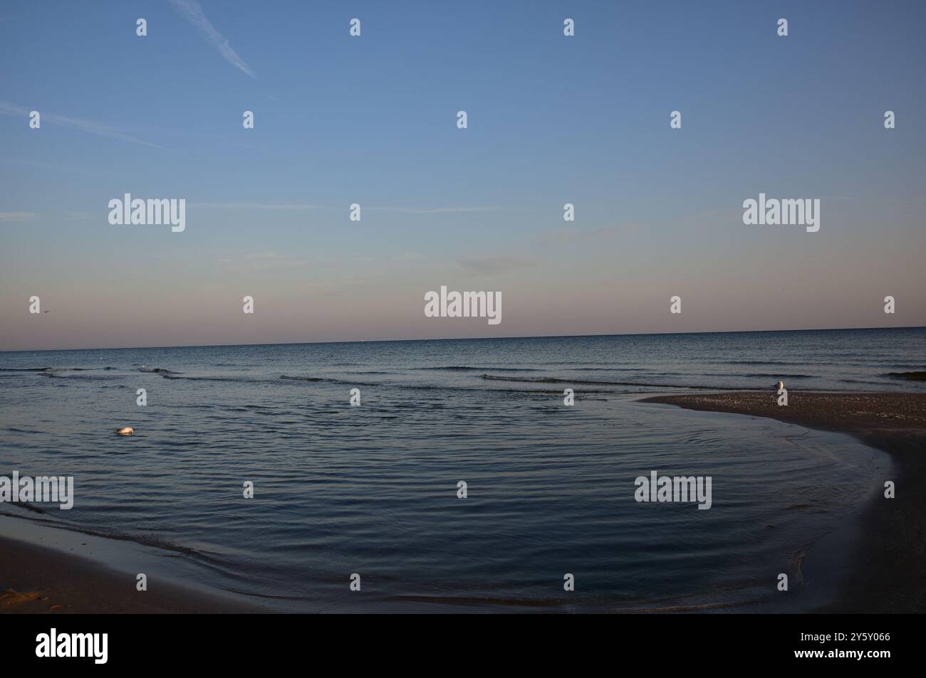 Baltic Sea beach in Jantar Stock Photo - Alamy