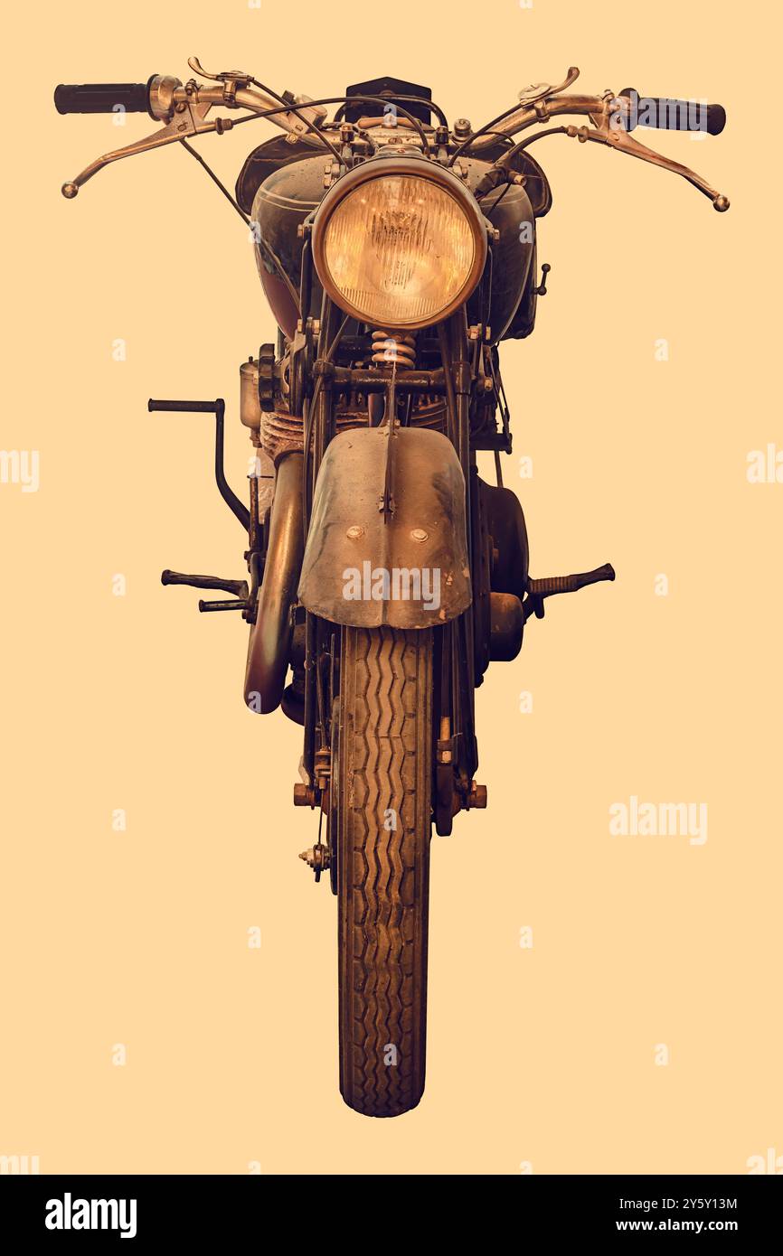 English motor bike hi-res stock photography and images - Alamy