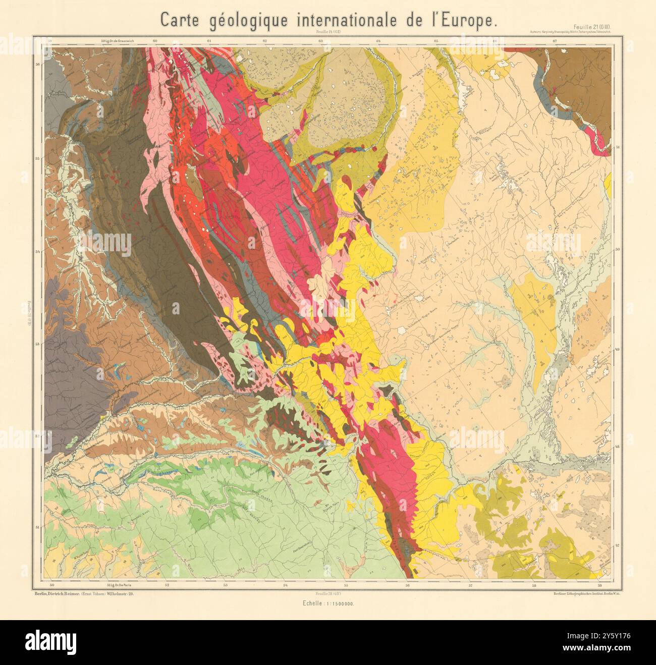 Western russia map hi-res stock photography and images - Alamy