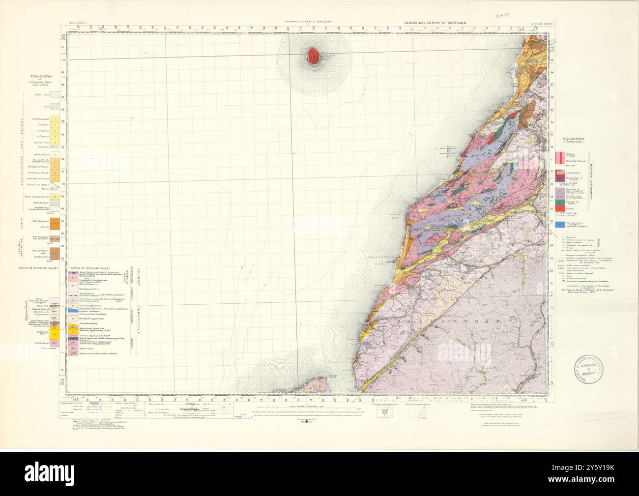 Map of craig hi-res stock photography and images - Alamy