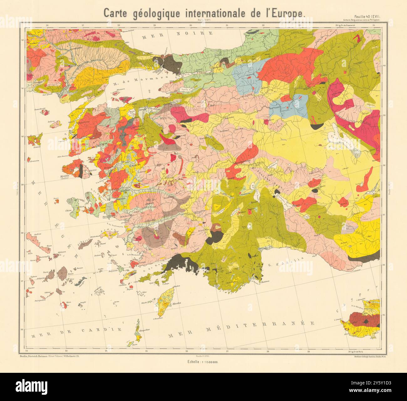 Map of dietrich hi-res stock photography and images - Alamy