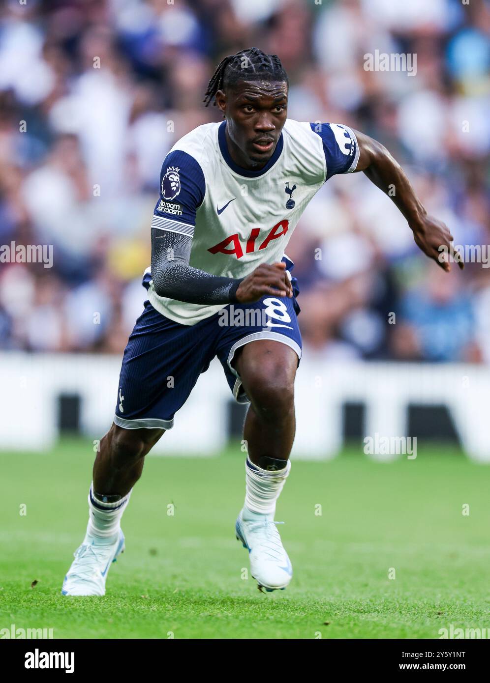 Tottenham Hotspur's Yves Bissouma during the Premier League match at ...