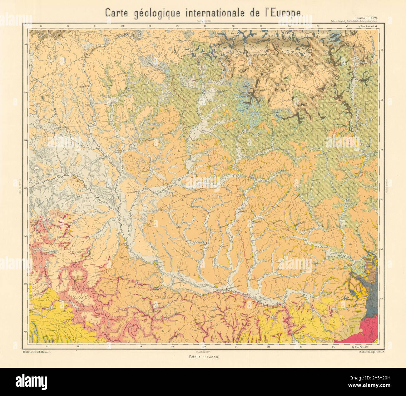 Western russia map hi-res stock photography and images - Alamy