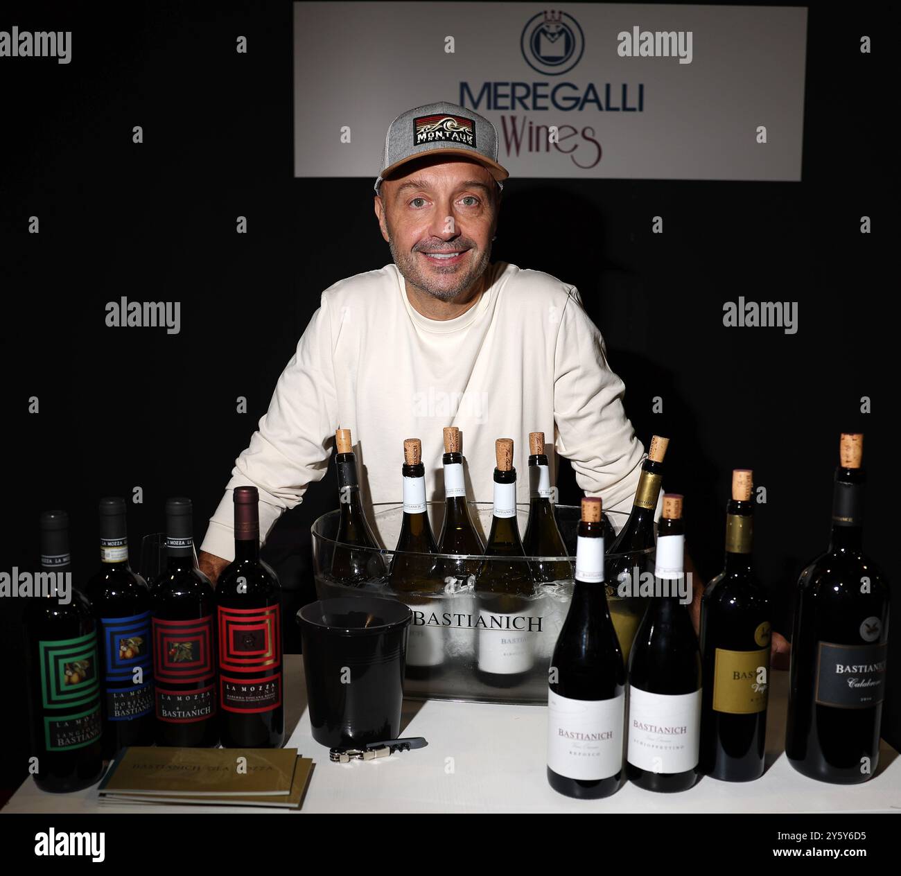 Masterclass at Wine Next held by New Yorker Joe Bastianich, a TV ...