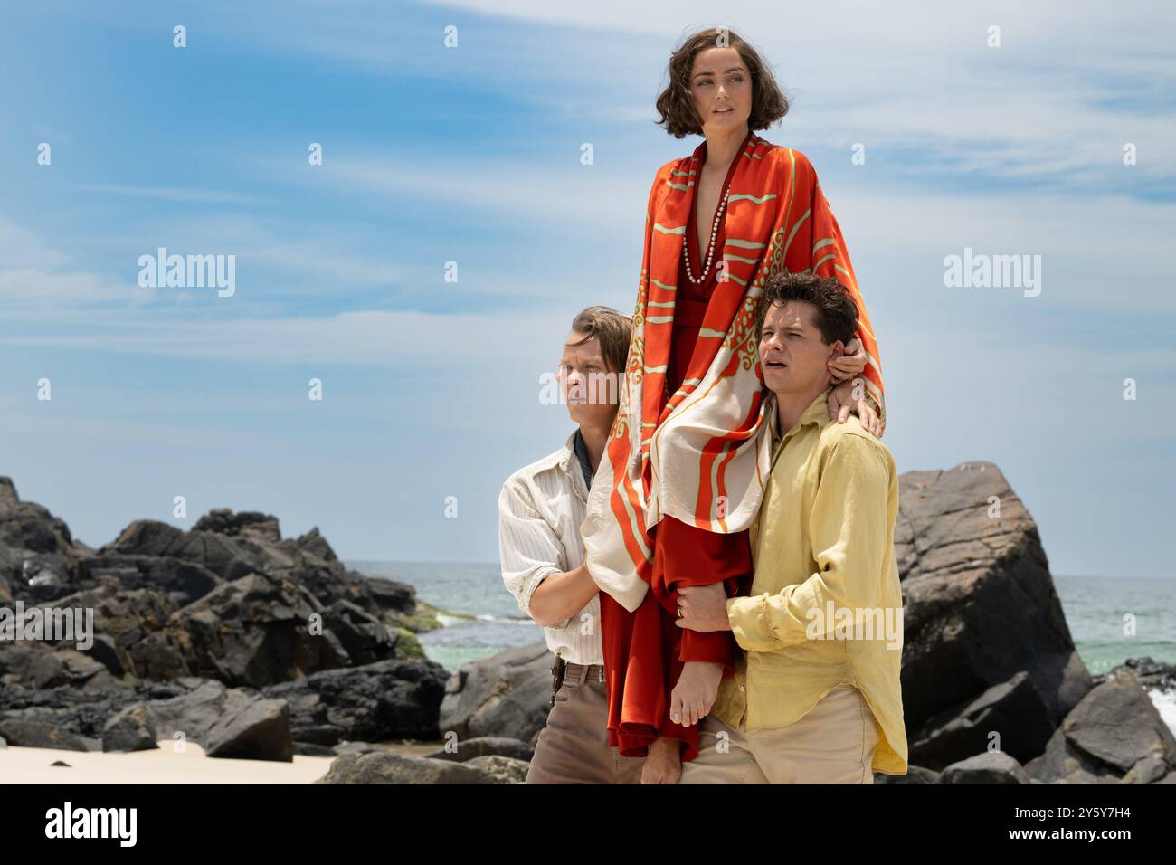 Eden Ana de Armas, Felix Kammerer & Toby Wallace Stock Photo - Alamy