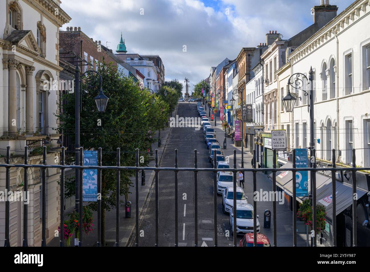 View of derry from city walls hi-res stock photography and images - Alamy