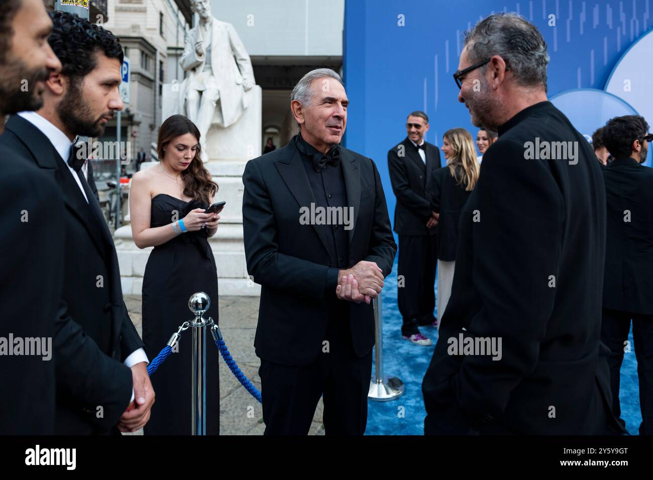 Italy. 22nd Sep, 2024. Pietro Ruffini, Remo Ruffini, Romeo Ruffini ...