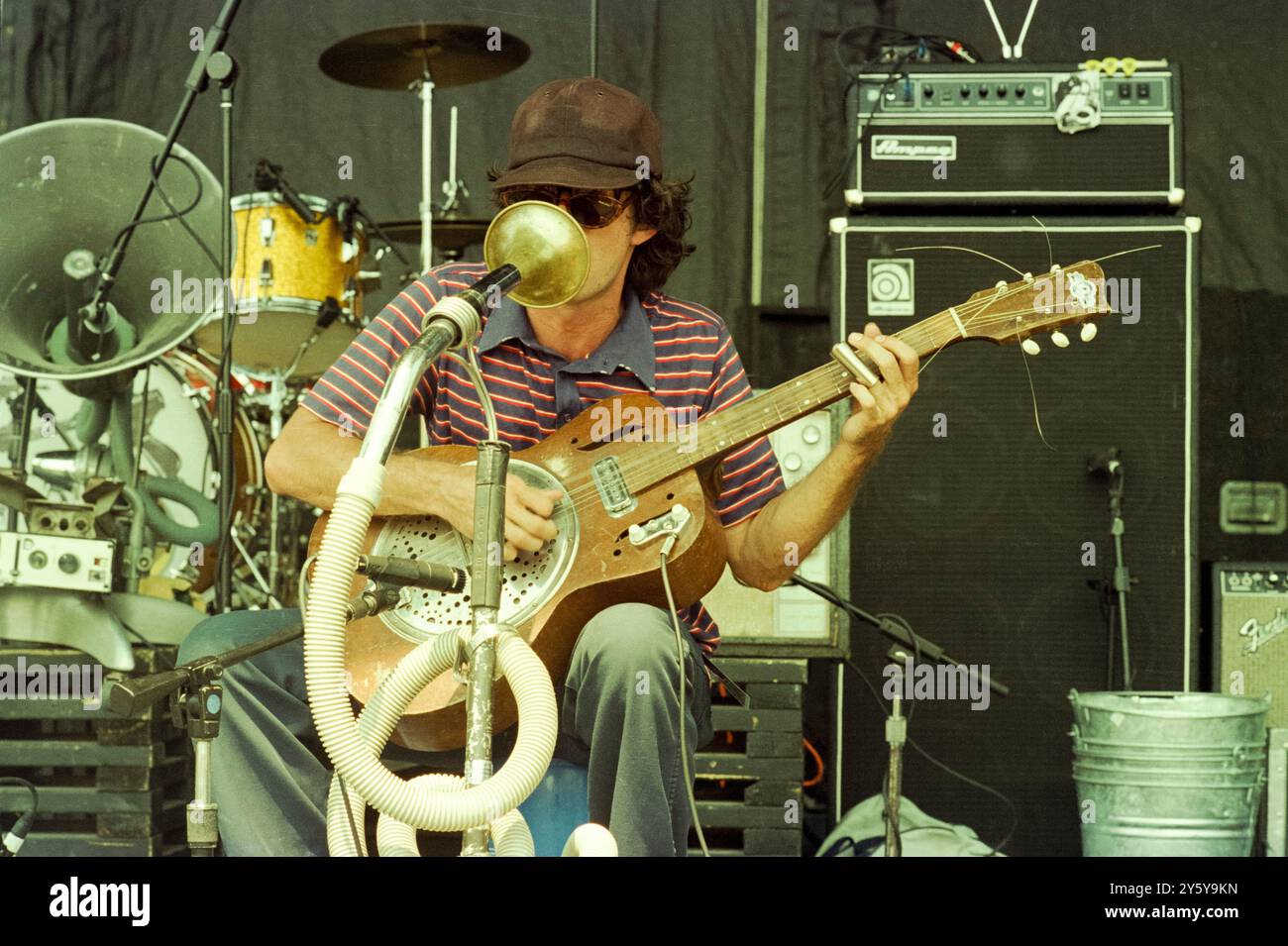 Thermos Malling and Bob Log III, the two members of Doo Rag, showcase ...