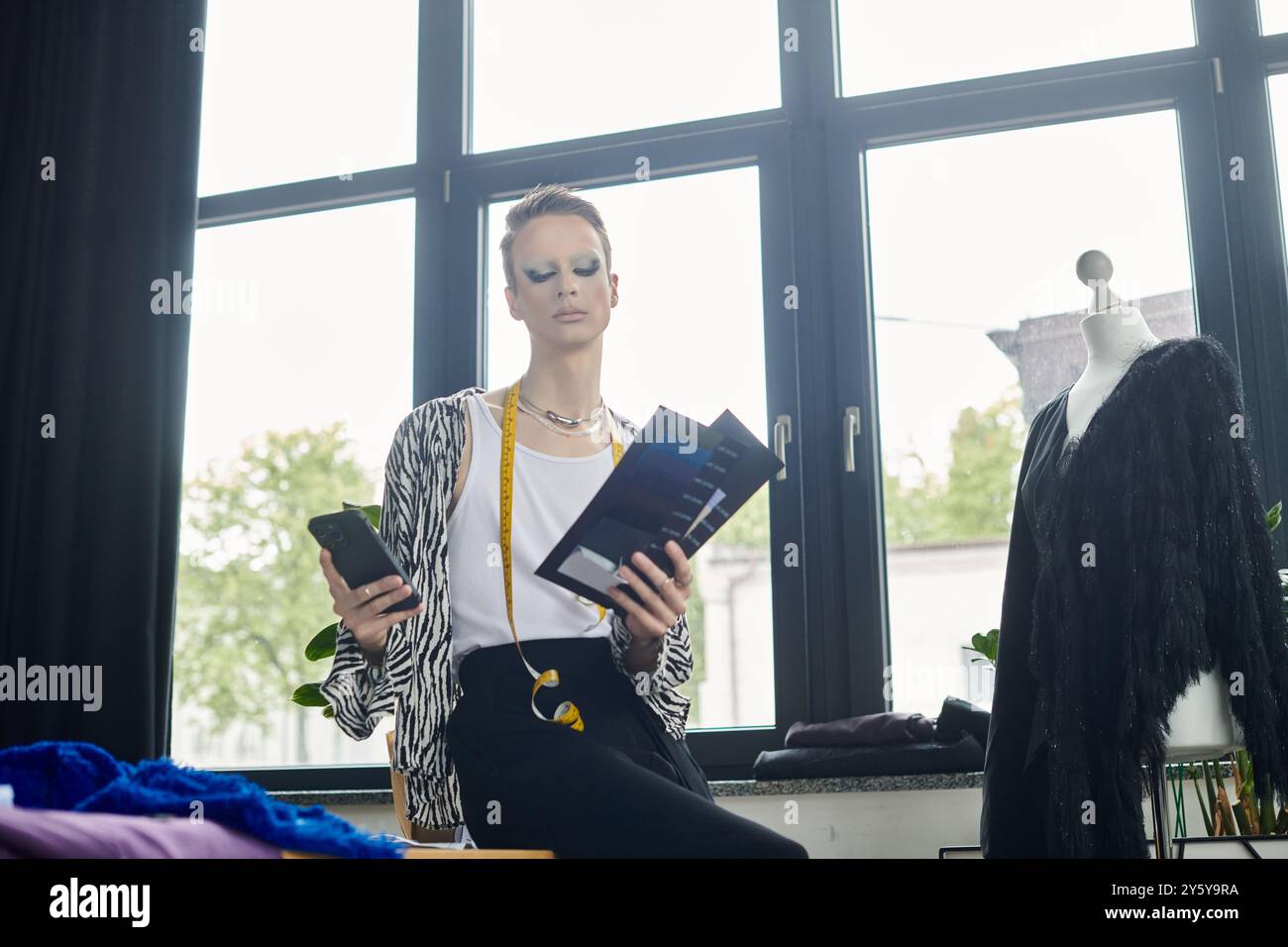 A creative fashion designer explores innovative ideas while balancing ...