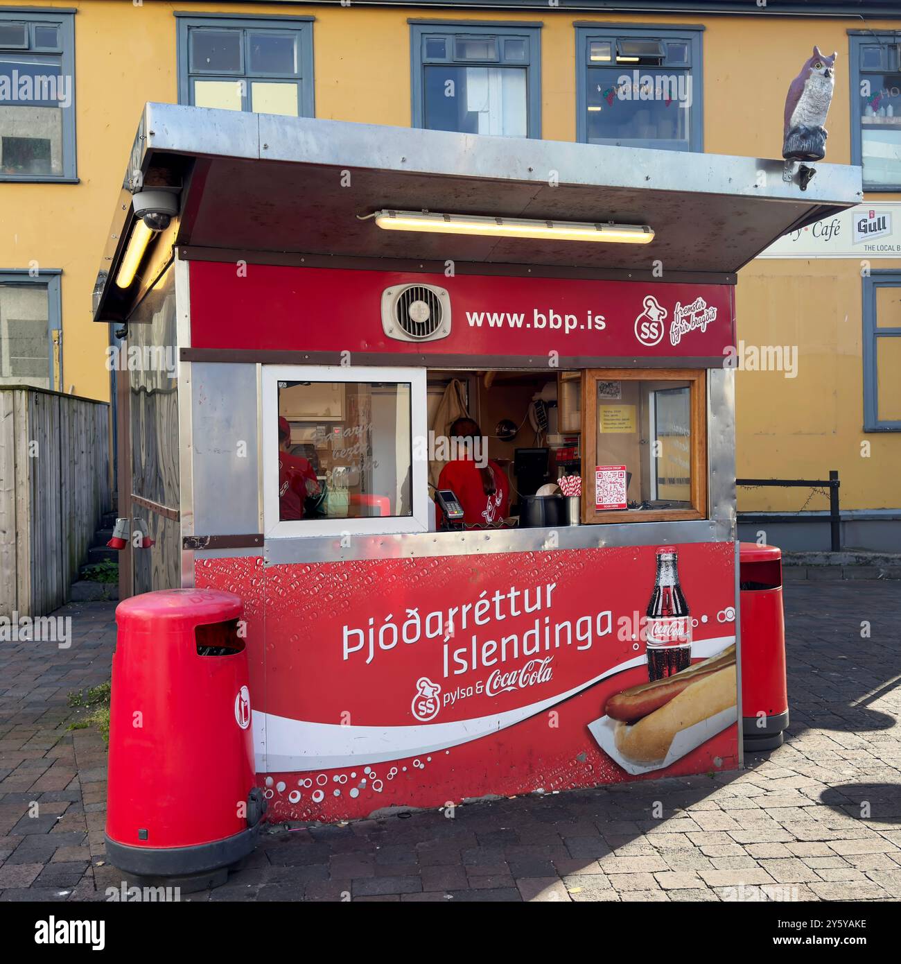 Reykjavik, Iceland - 3 Sept 2024: The world famous Baejarins Beztu ...