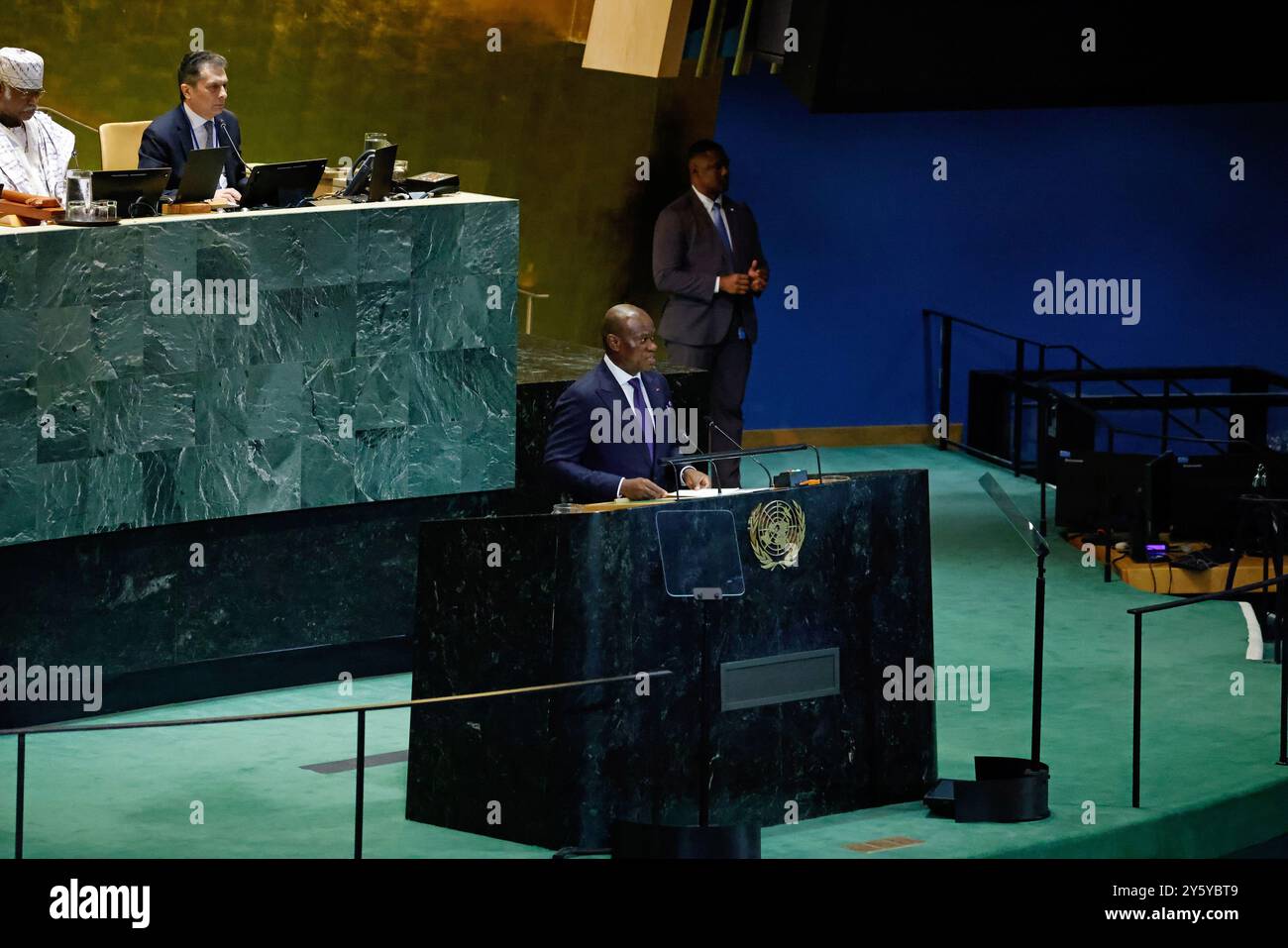 Brice clotaire oligui nguema hi-res stock photography and images - Alamy
