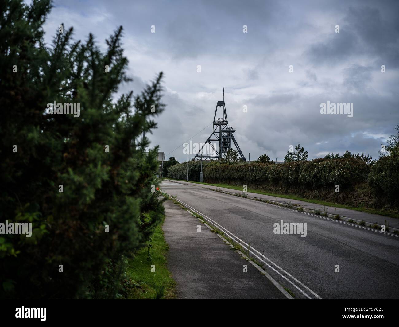 HEARTLANDS POOL CORNWALL CAMBORNE WORLD HERITAGE Stock Photo - Alamy