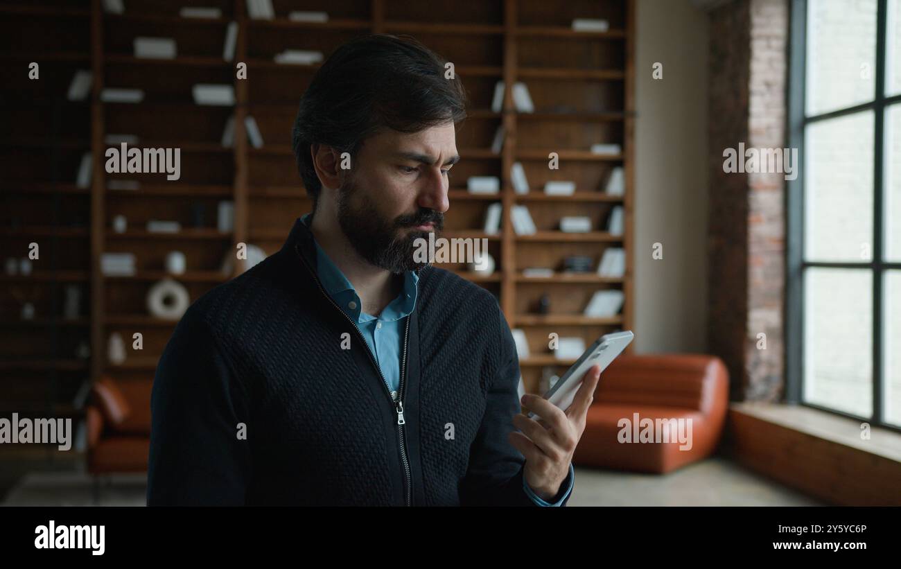 Dissatisfied middle aged Caucasian mature business man male businessman ...