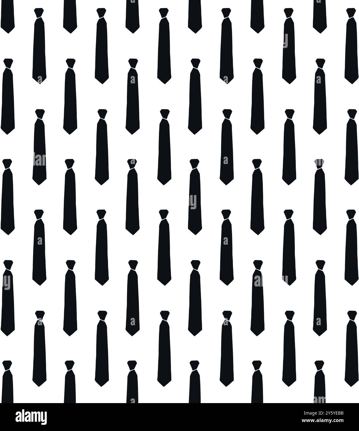 Vector seamless pattern of hand drawn doodle sketch tie isolated on ...