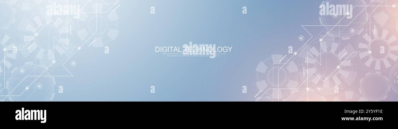 Abstract digital technology background with circuit board texture ...