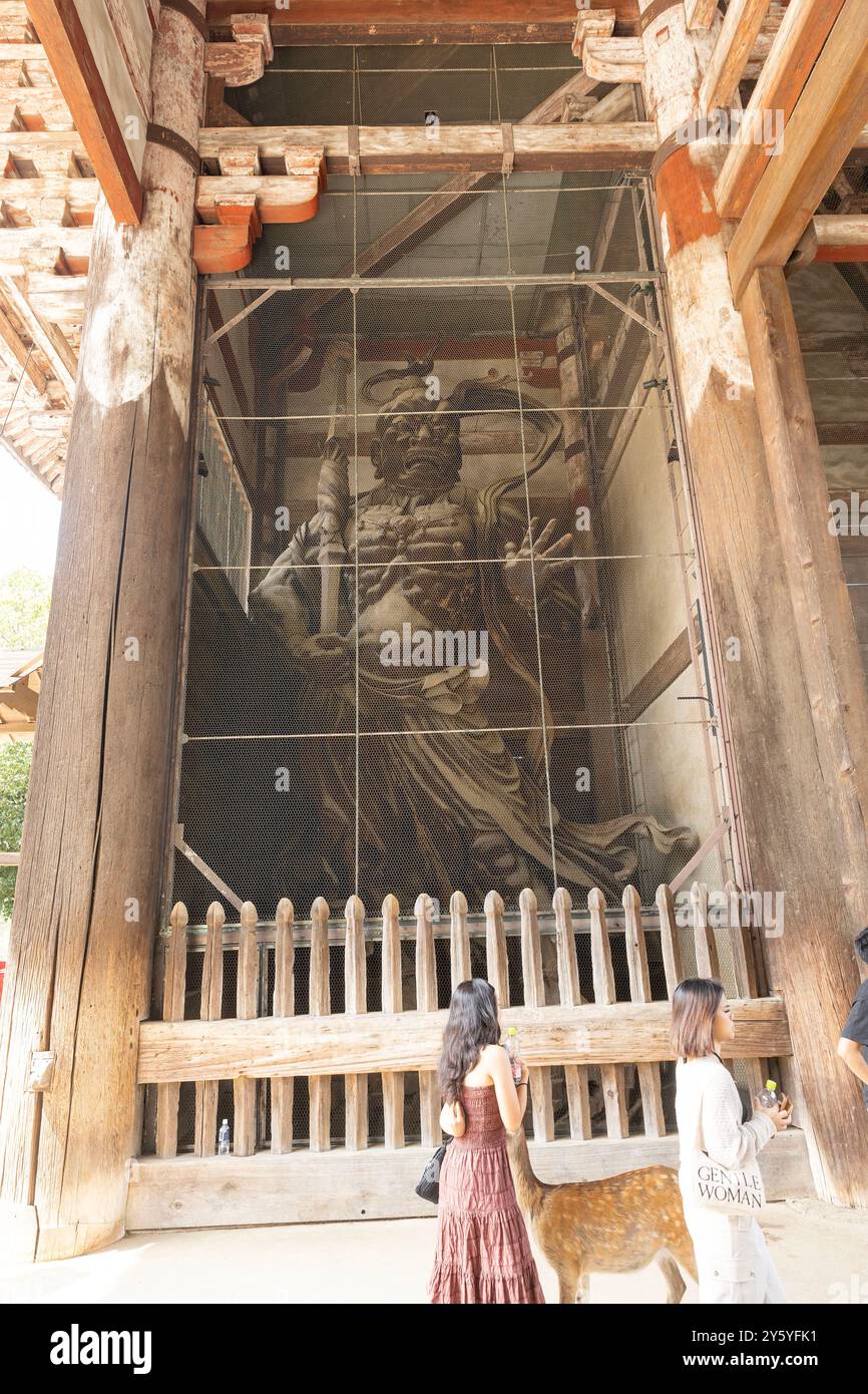 Kongo rikishi of Todai-ji in Nara, Japan Stock Photo - Alamy