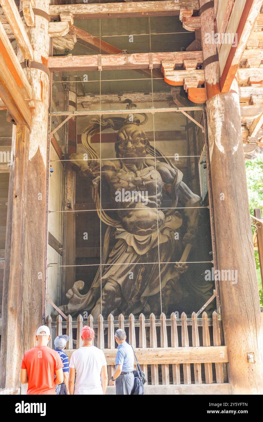 Kongo rikishi of Todai-ji in Nara, Japan Stock Photo - Alamy