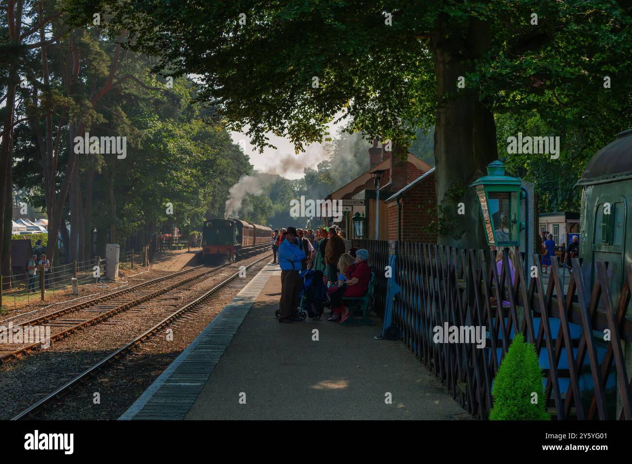 Holt, Norfolk, UK - SEPTEMBER 21 2024: People dressed in 1940s Vintage ...