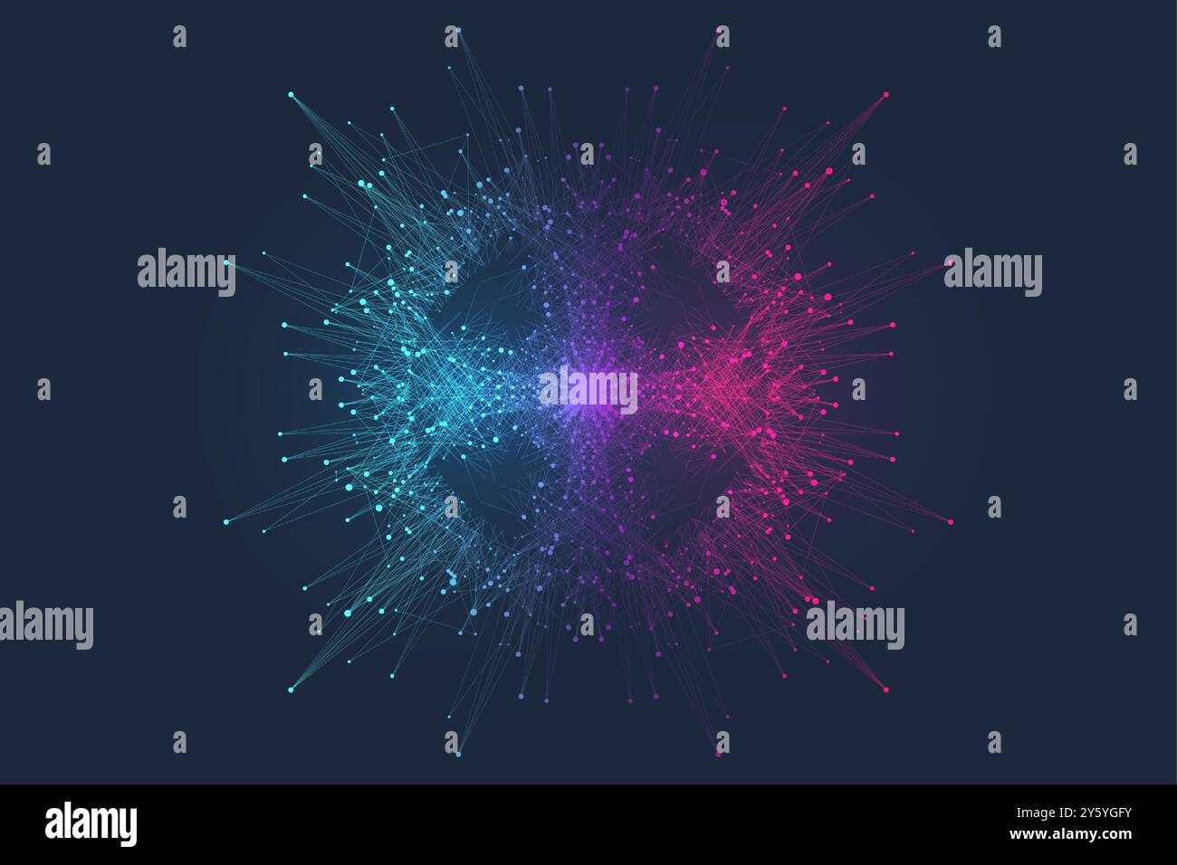 AI Banner Concept In The Digital Style. Generative Ideas Design Element ...