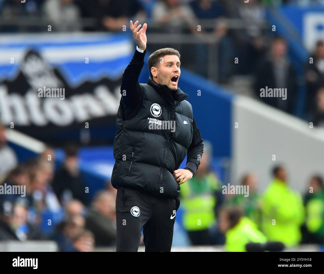 Manager of Brighton & Hove Albion Fabian Hurzeler - Brighton & Hove ...