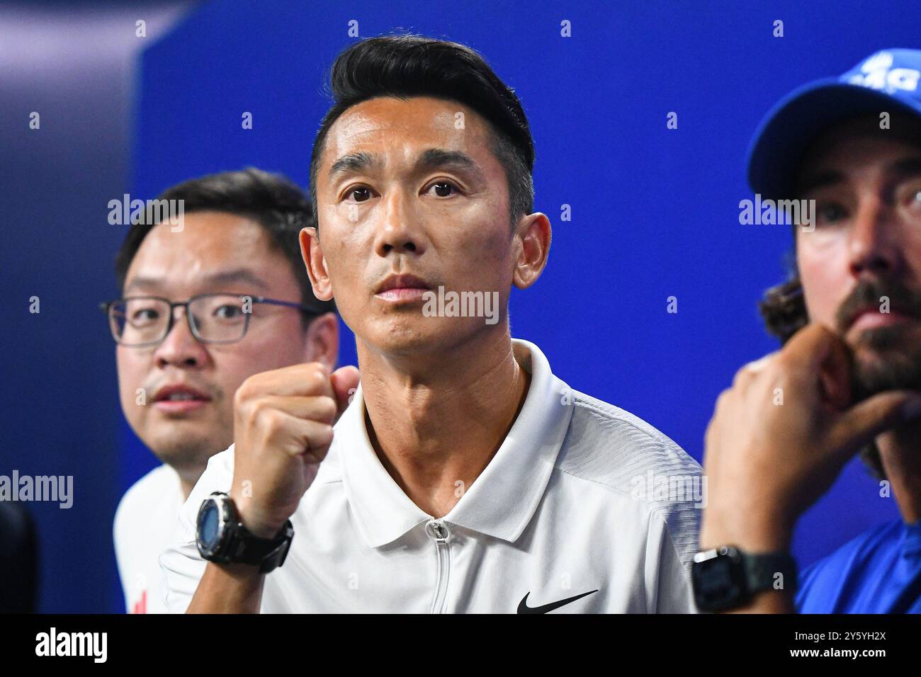 Chengdu, China. 22 September, 2024. Yi Shang during the Day 6 of ATP ...