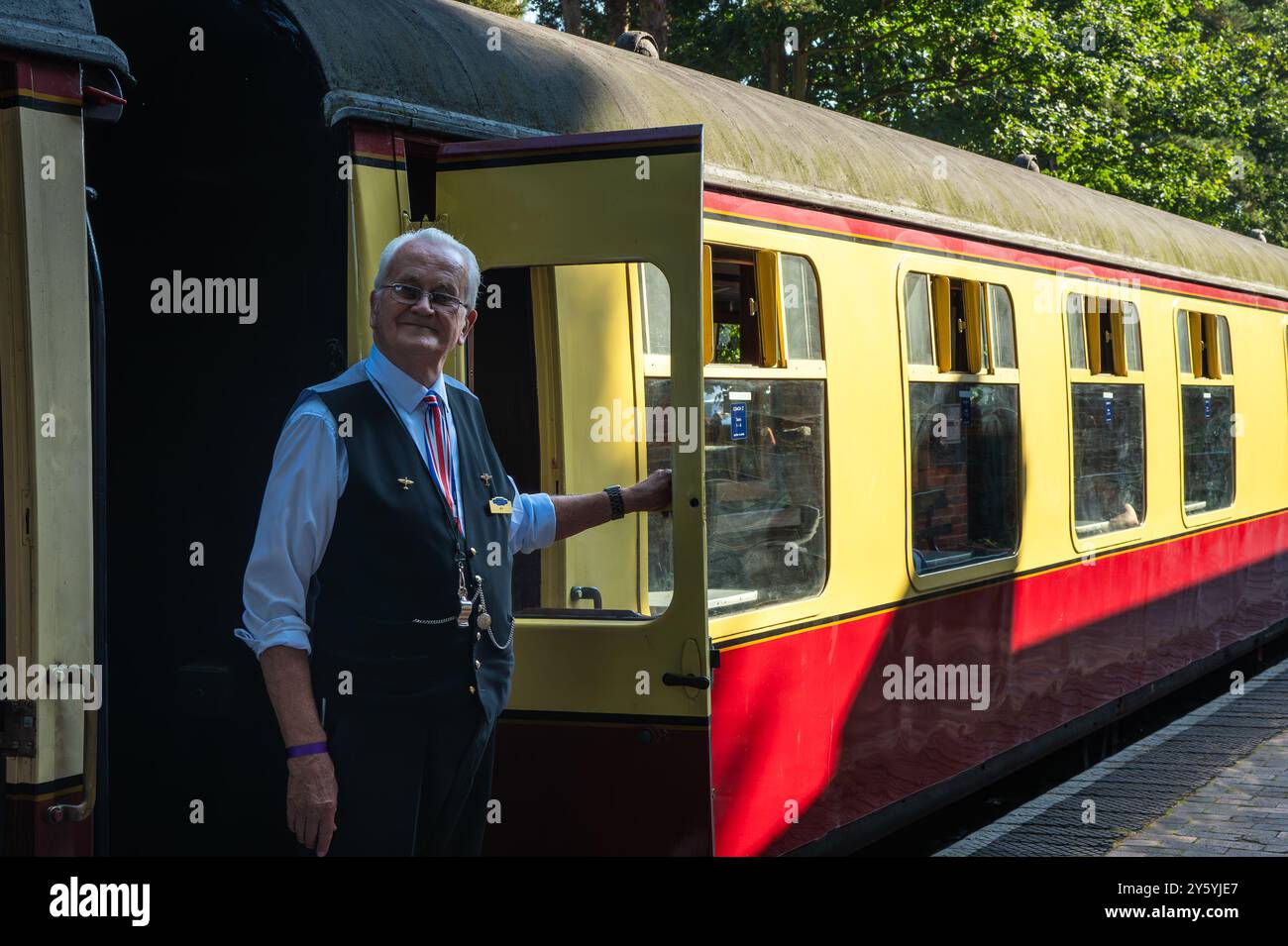 1940s Train Conductor