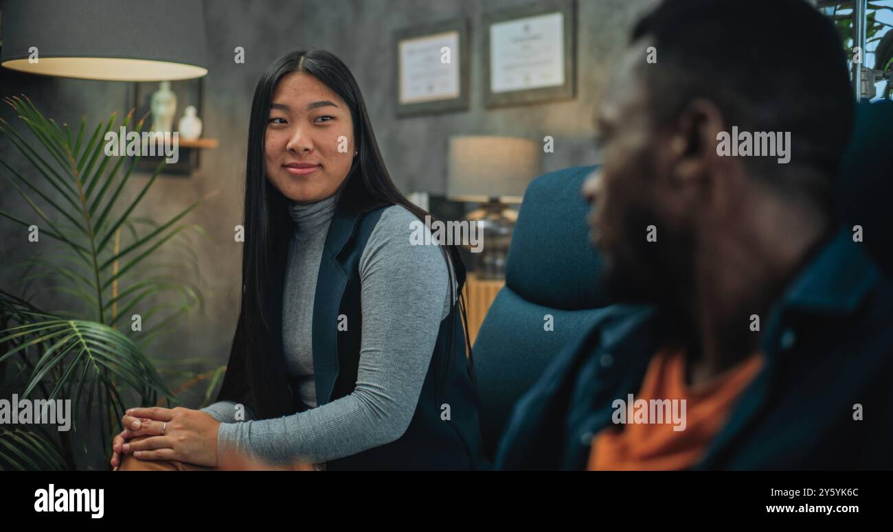 Aggressive asian woman loses temper hi-res stock photography and images ...