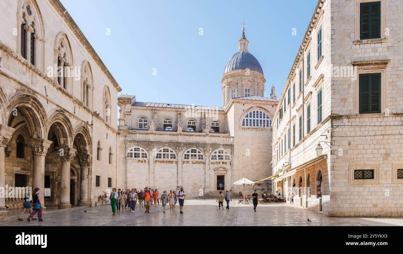 Dubrovnik Croatia 8 September 20204, Visitors stroll through the ...