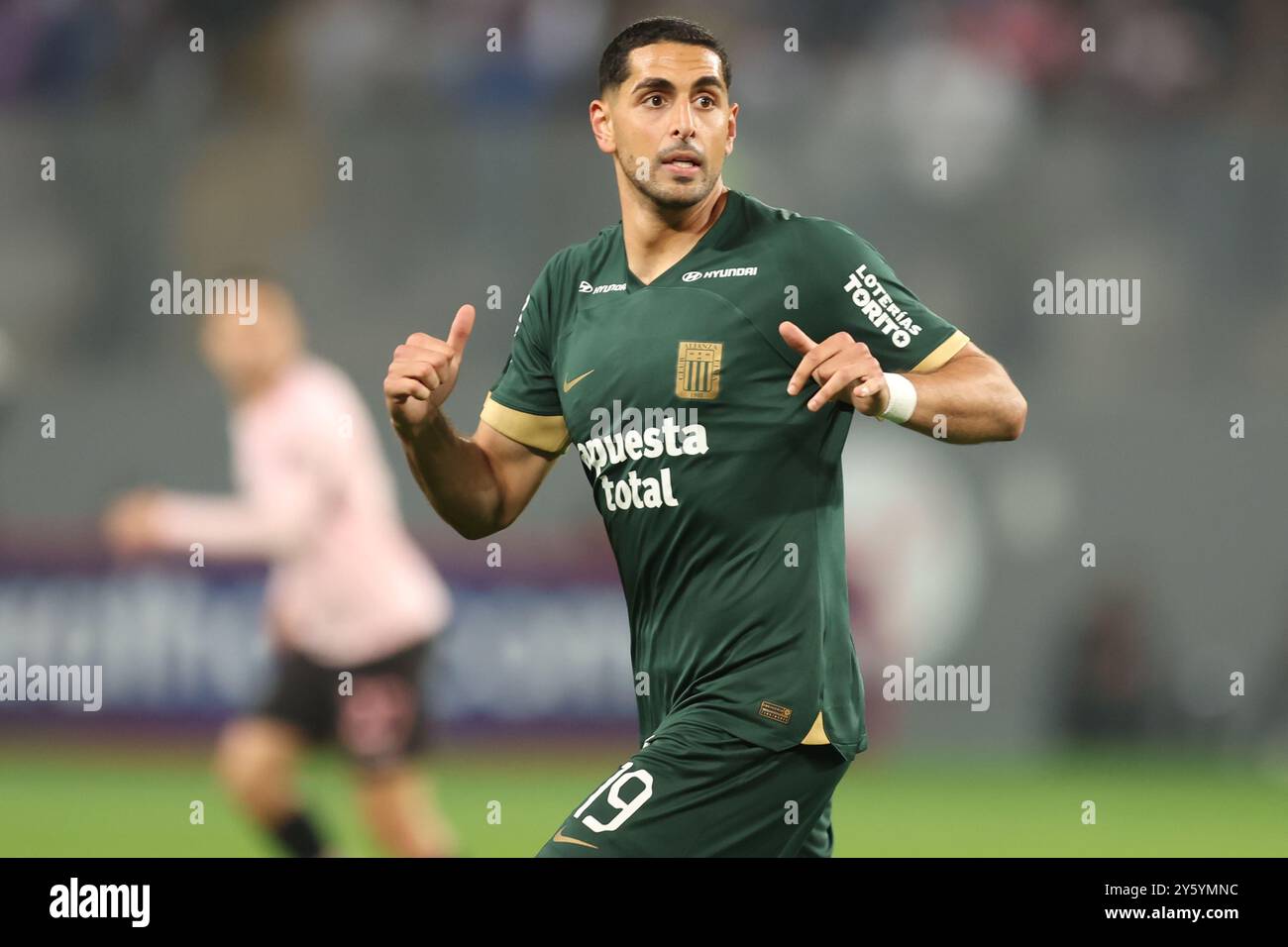 Lima, Peru. 21st Sep, 2024. Pablo Sabbag of Alianza Lima during the ...