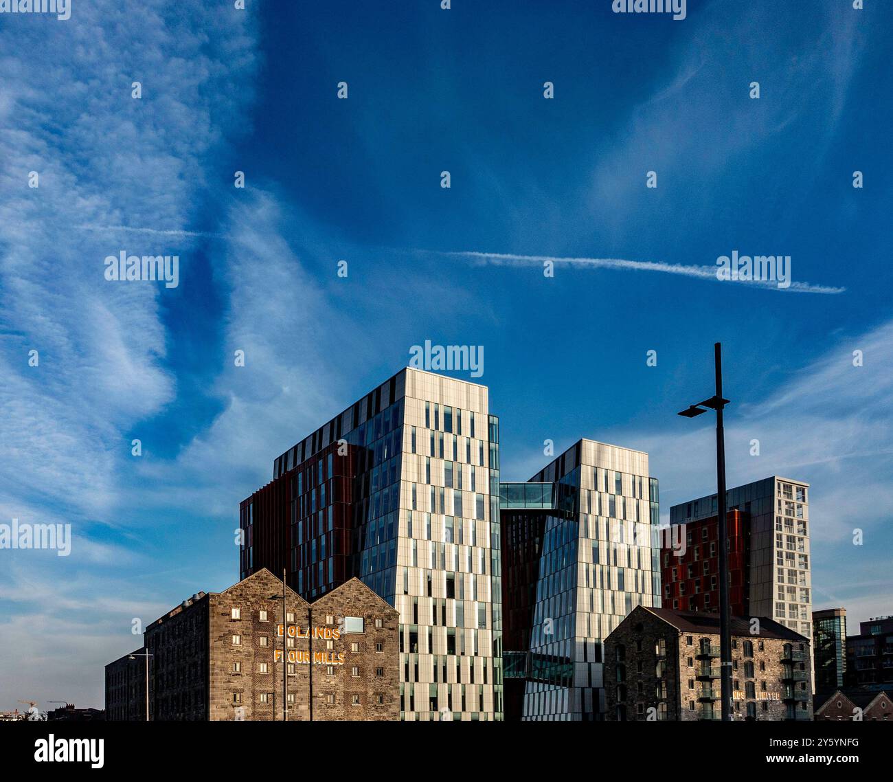 The Google Complex in the Bolands Mills building in Grand Canal Square ...