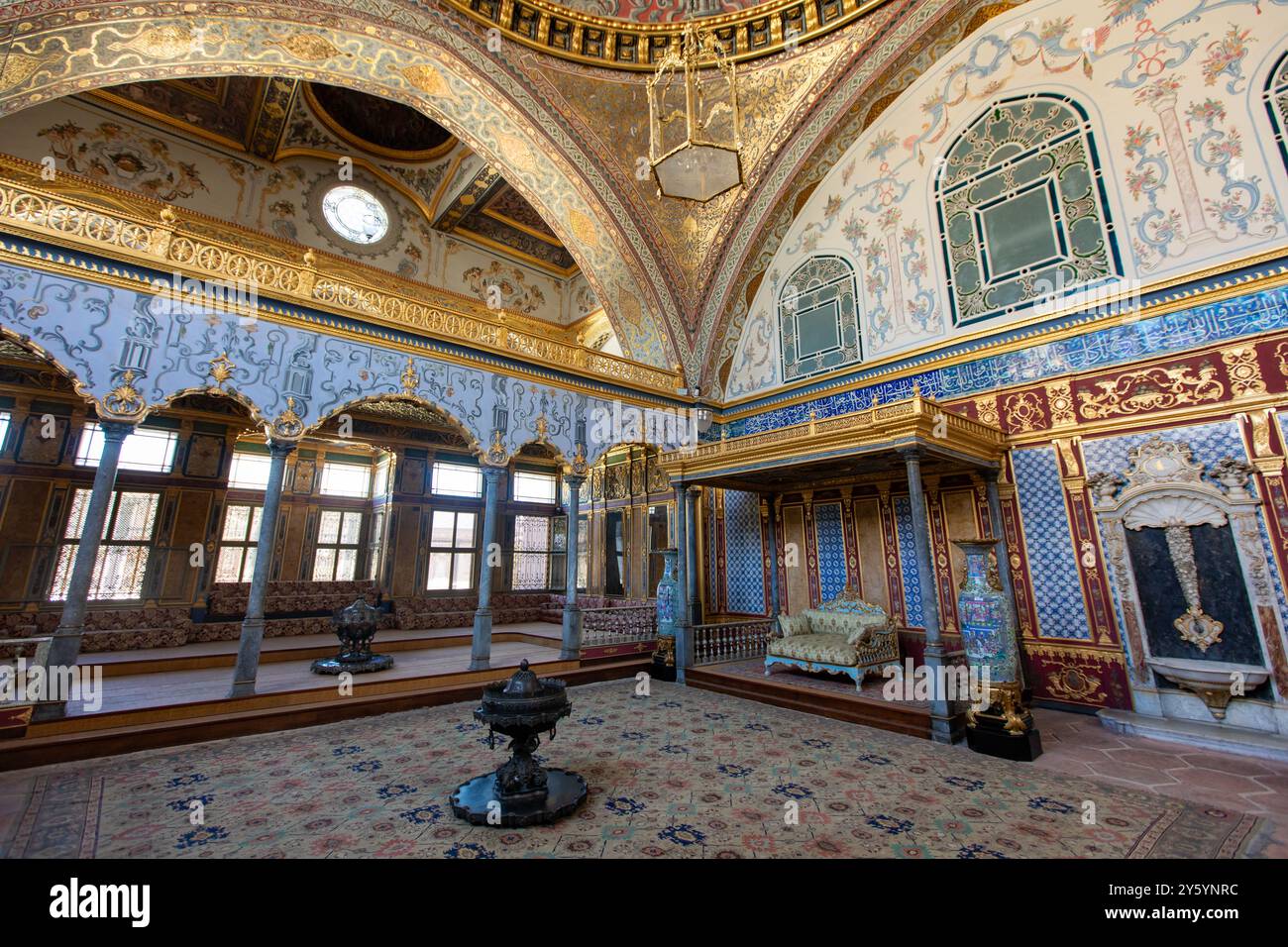 August 2024 - Istanbul: Interns of the Topkapi Palace, the ancient ...