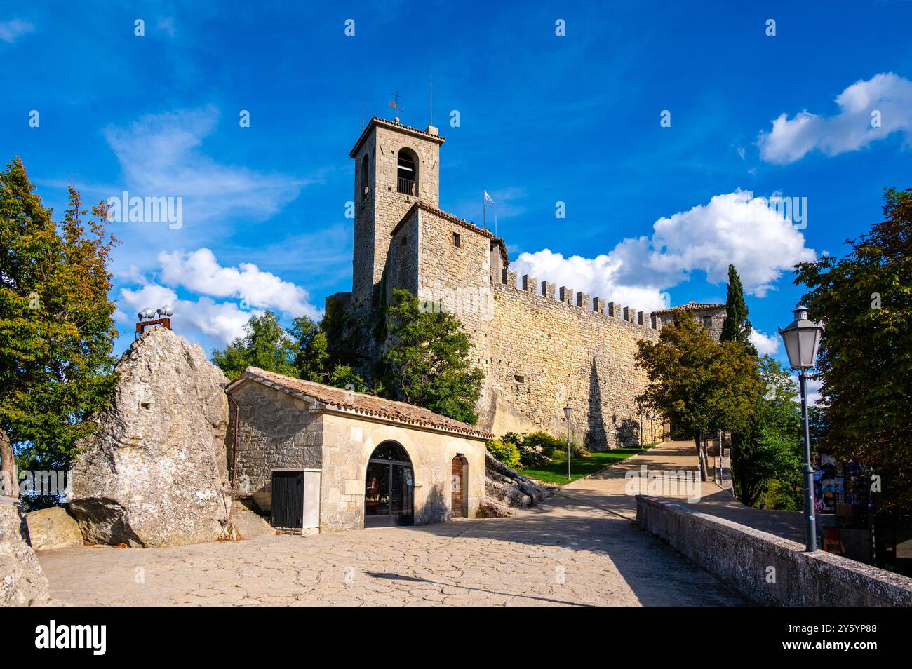 The Guaita fortress is the oldest and the most famous tower on San ...