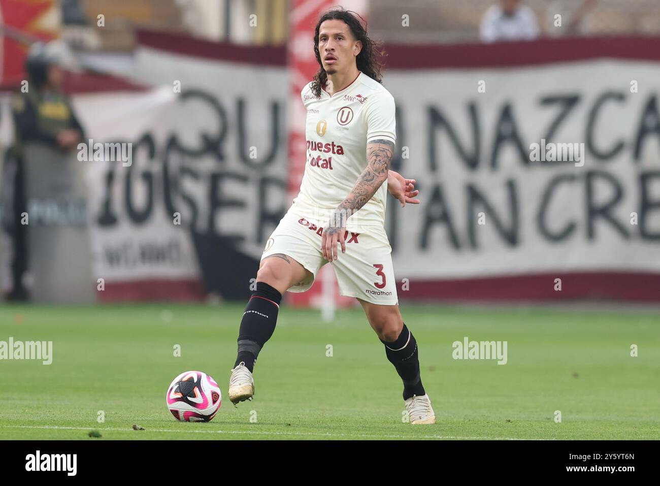 Lima, Peru. 23rd Sep, 2024. Williams Riveros of Universitario de ...