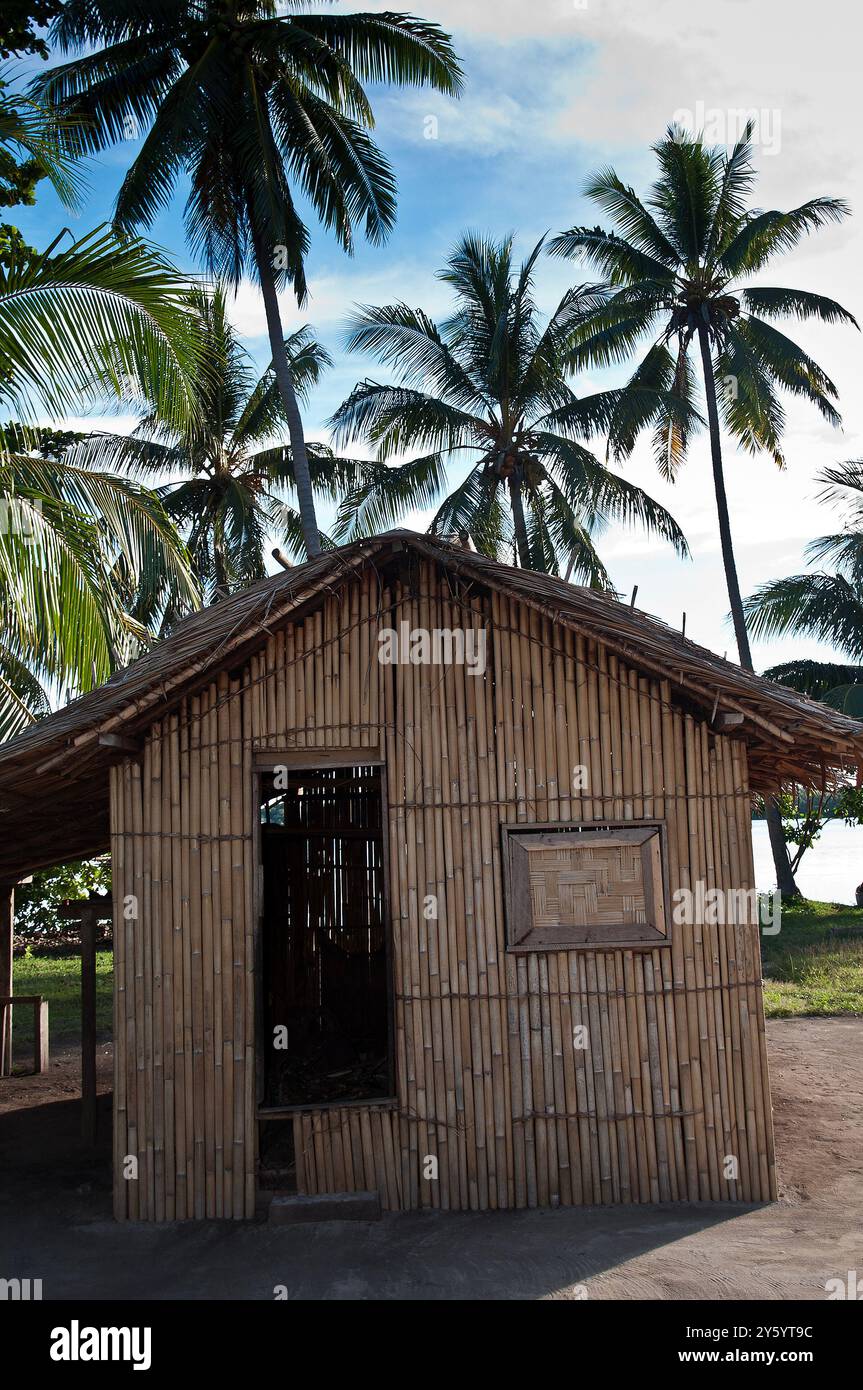 Villager's house, Solomon Islands Stock Photo - Alamy