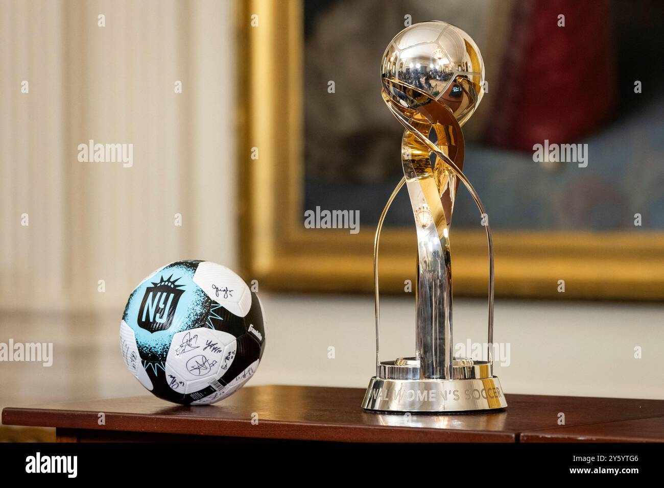 Nwsl trophy hi-res stock photography and images - Alamy