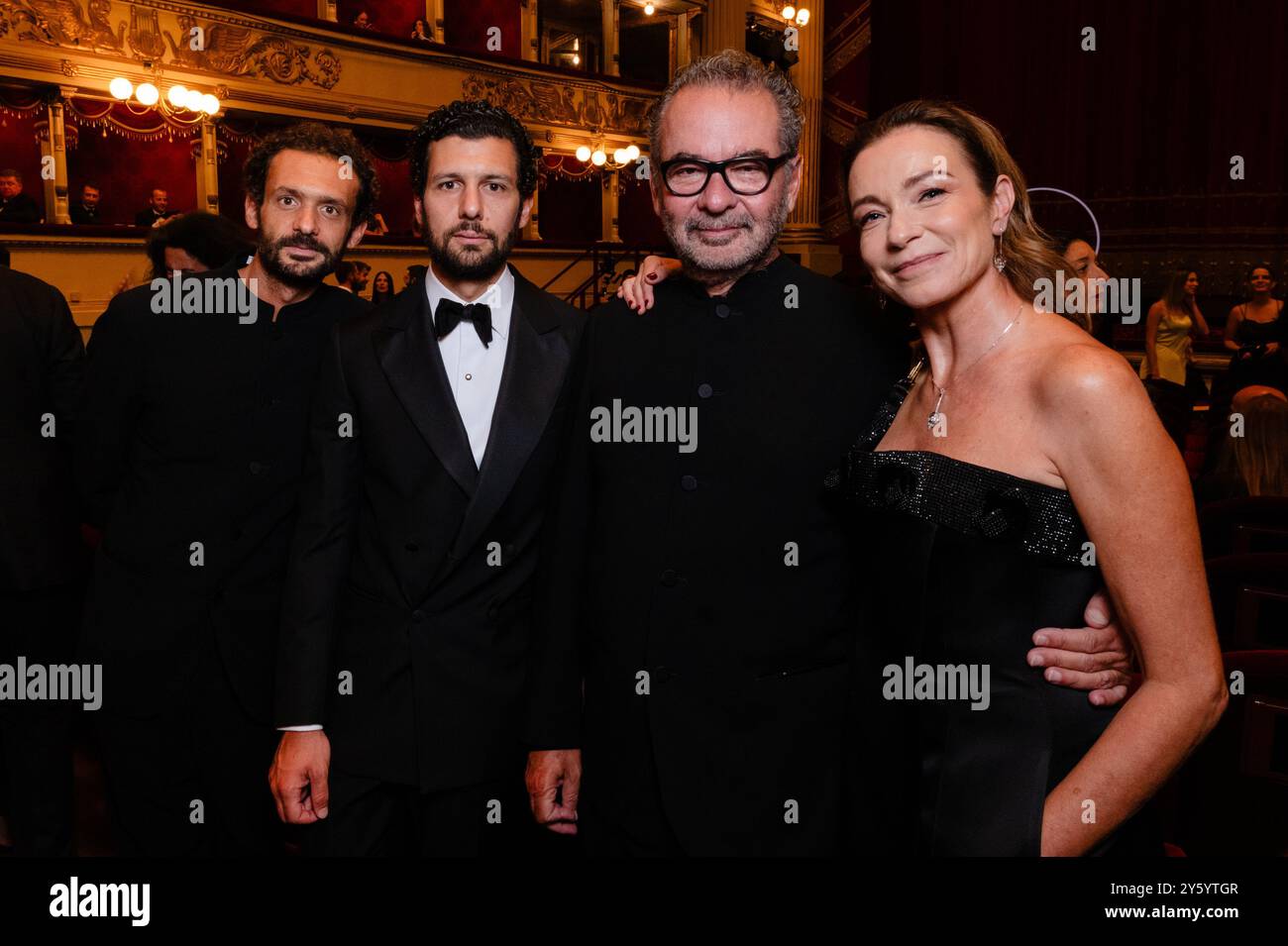 Italy. 22nd Sep, 2024. Pietro Ruffini, Romeo Ruffini, Remo Ruffini ...