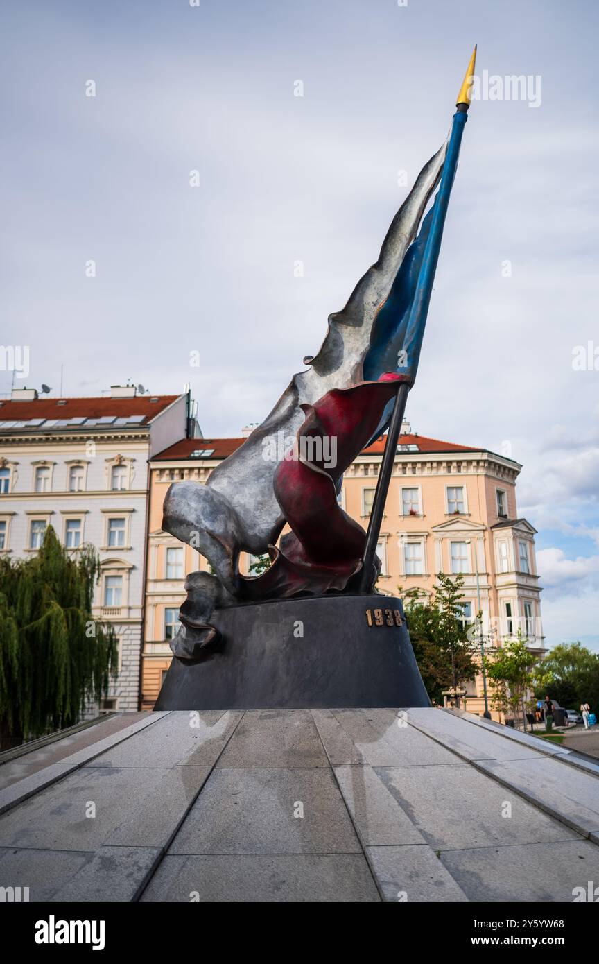 The Memorial of the Second Resistance Movement or Resistance Flag ...