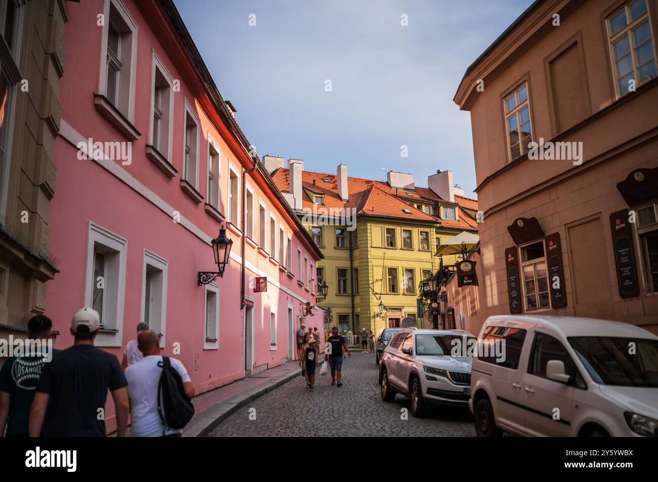 Streets of Prague Stock Photo - Alamy