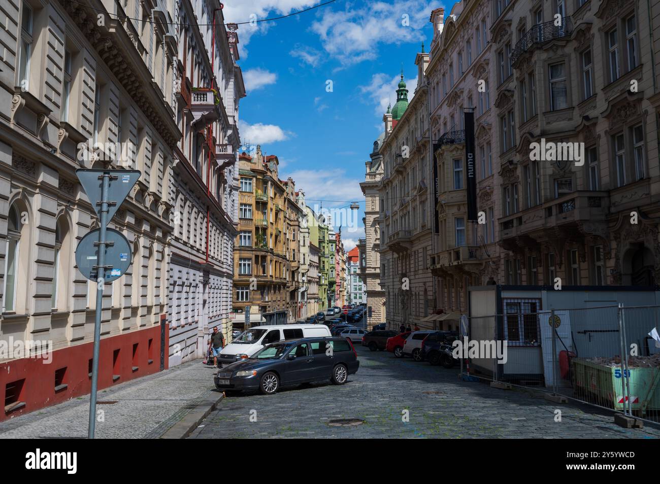 Streets of Prague Stock Photo - Alamy