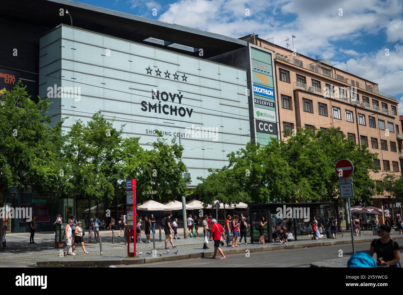 Novy Smichov Shopping Center in Prague Stock Photo - Alamy