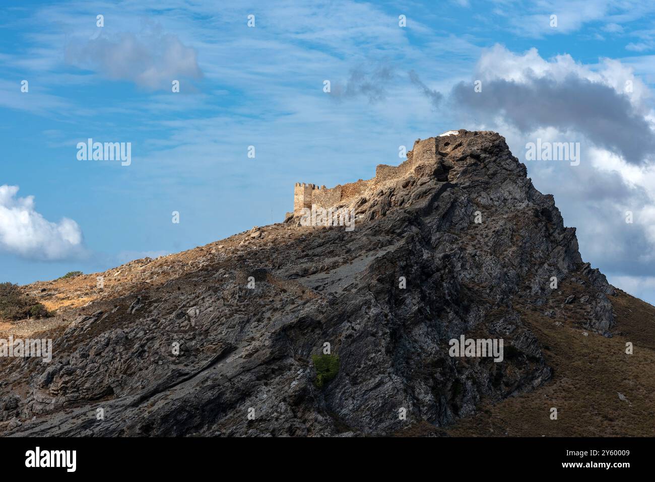 Karystos, September 2024: Castello Rosso Stock Photo - Alamy