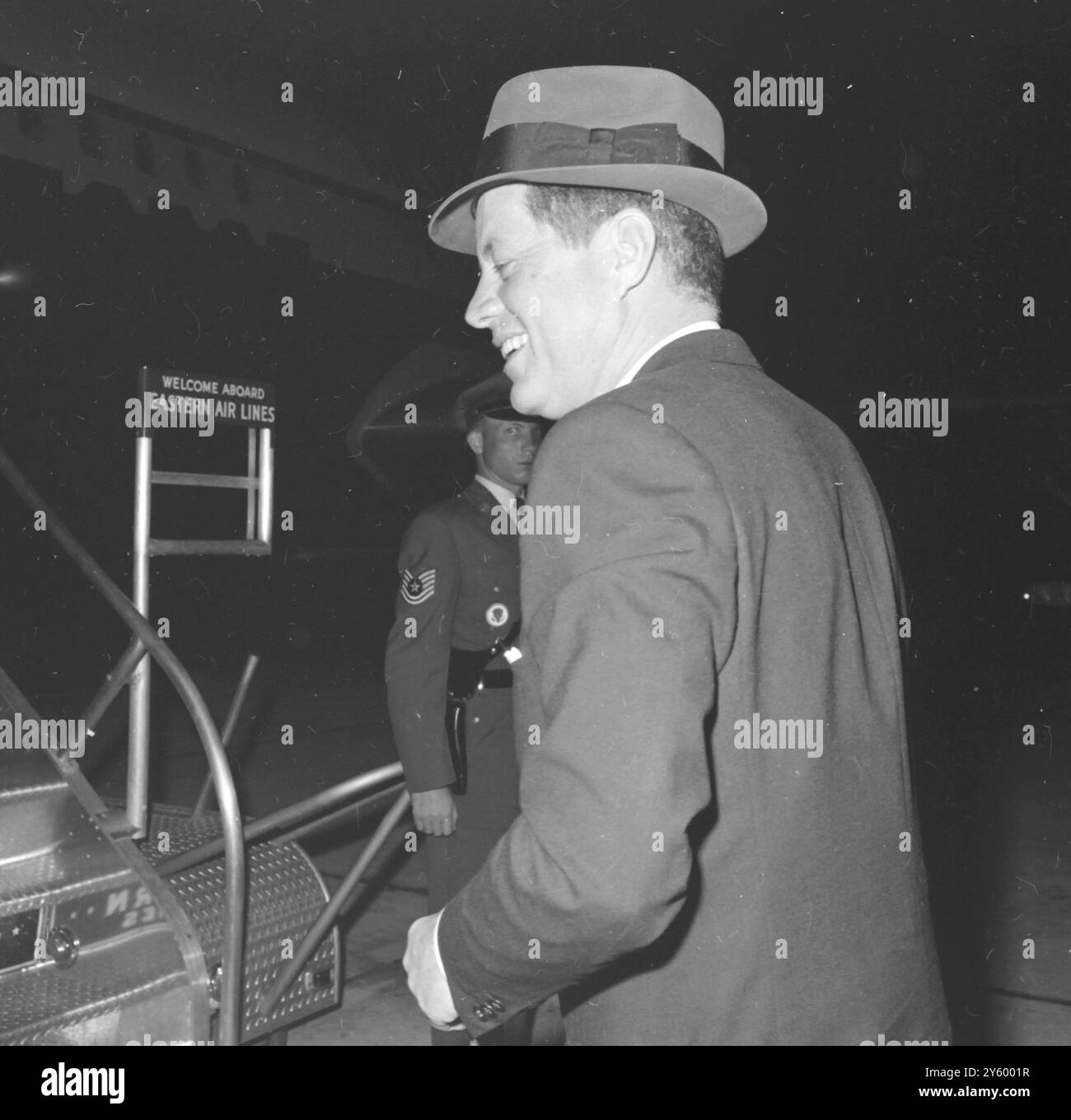 US PRESIDENT JOHN F KENNEDY IN FLORIDA 5 APRIL 1961 Stock Photo - Alamy