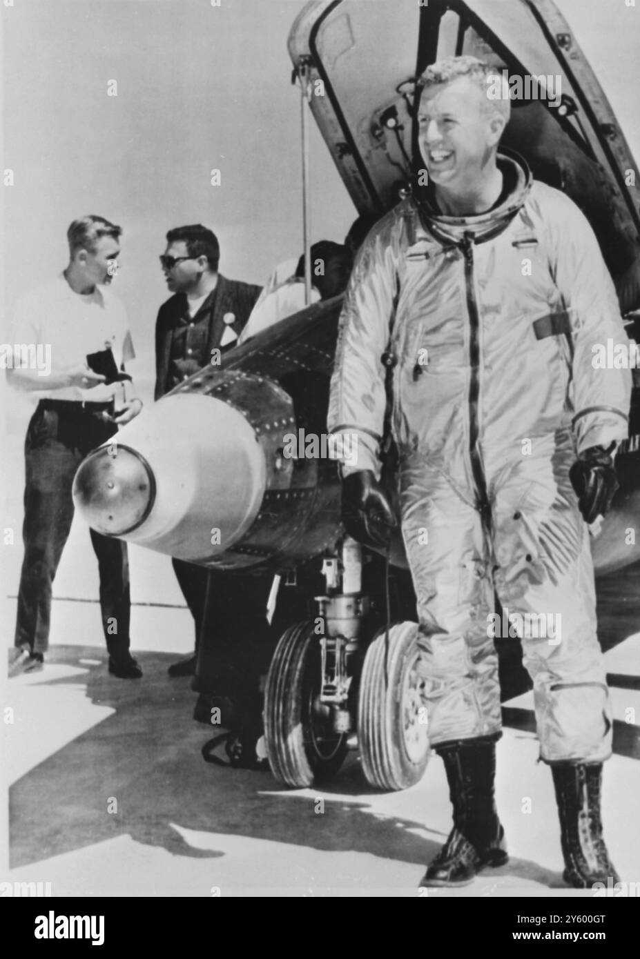 AVIATION X15 ROCKET - TEST PILOT JOSPEH WALKER 31 MARCH 1961 Stock ...