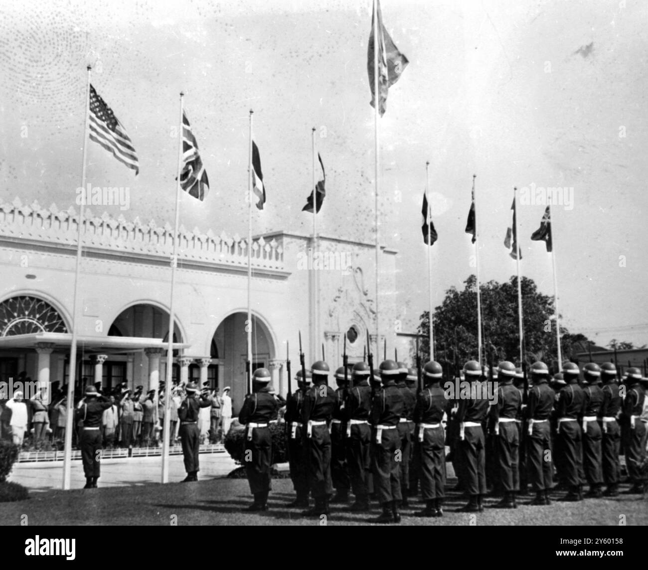 SEATO CONFERENCE PEACE HALL IN BANGKOK 27 MARCH 1961 Stock Photo - Alamy