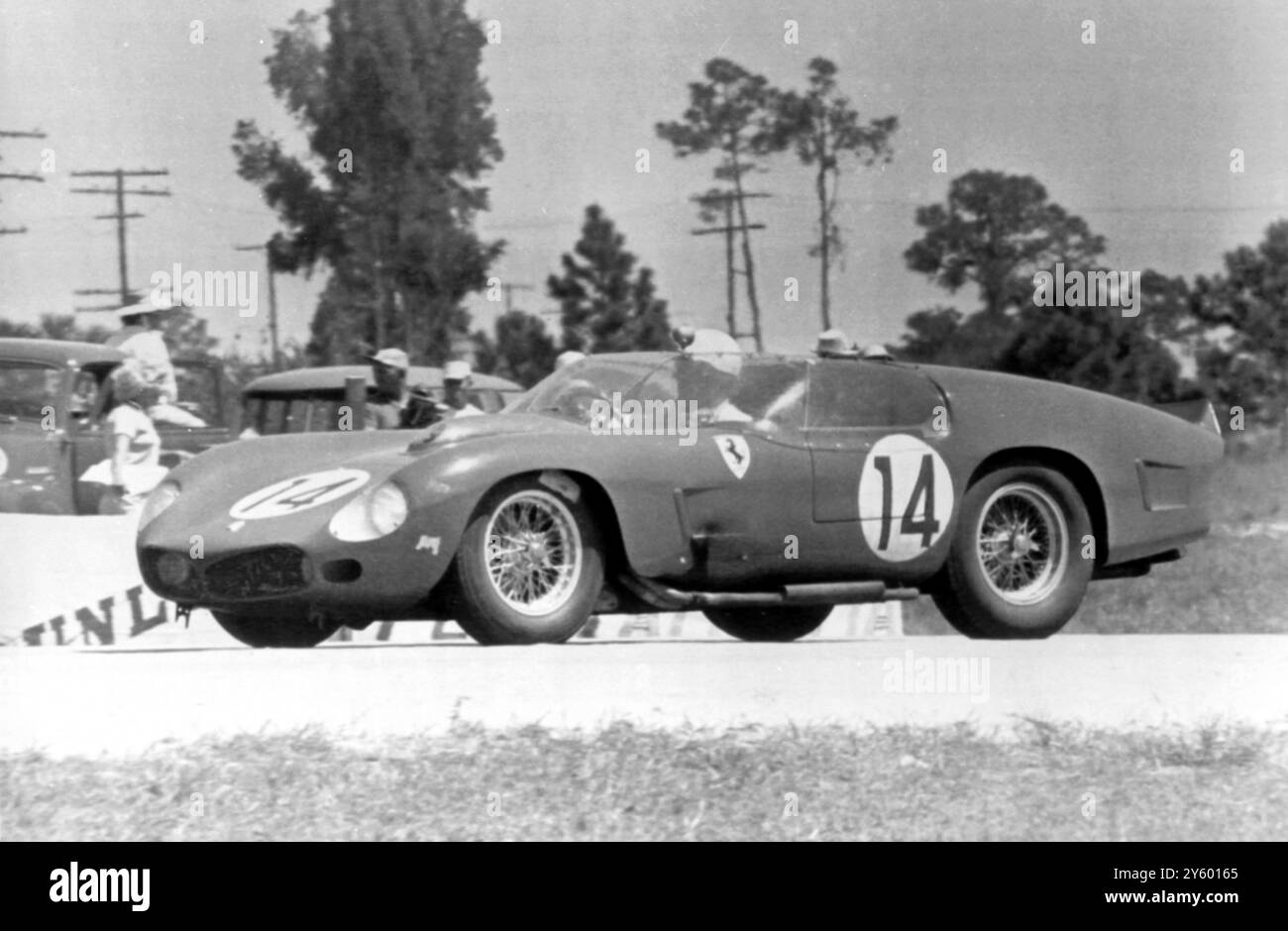 CAR RACING FLORIDA - FERRARI WINS SEBRING RACE - OLIVIER GENDEBIEN IN ...