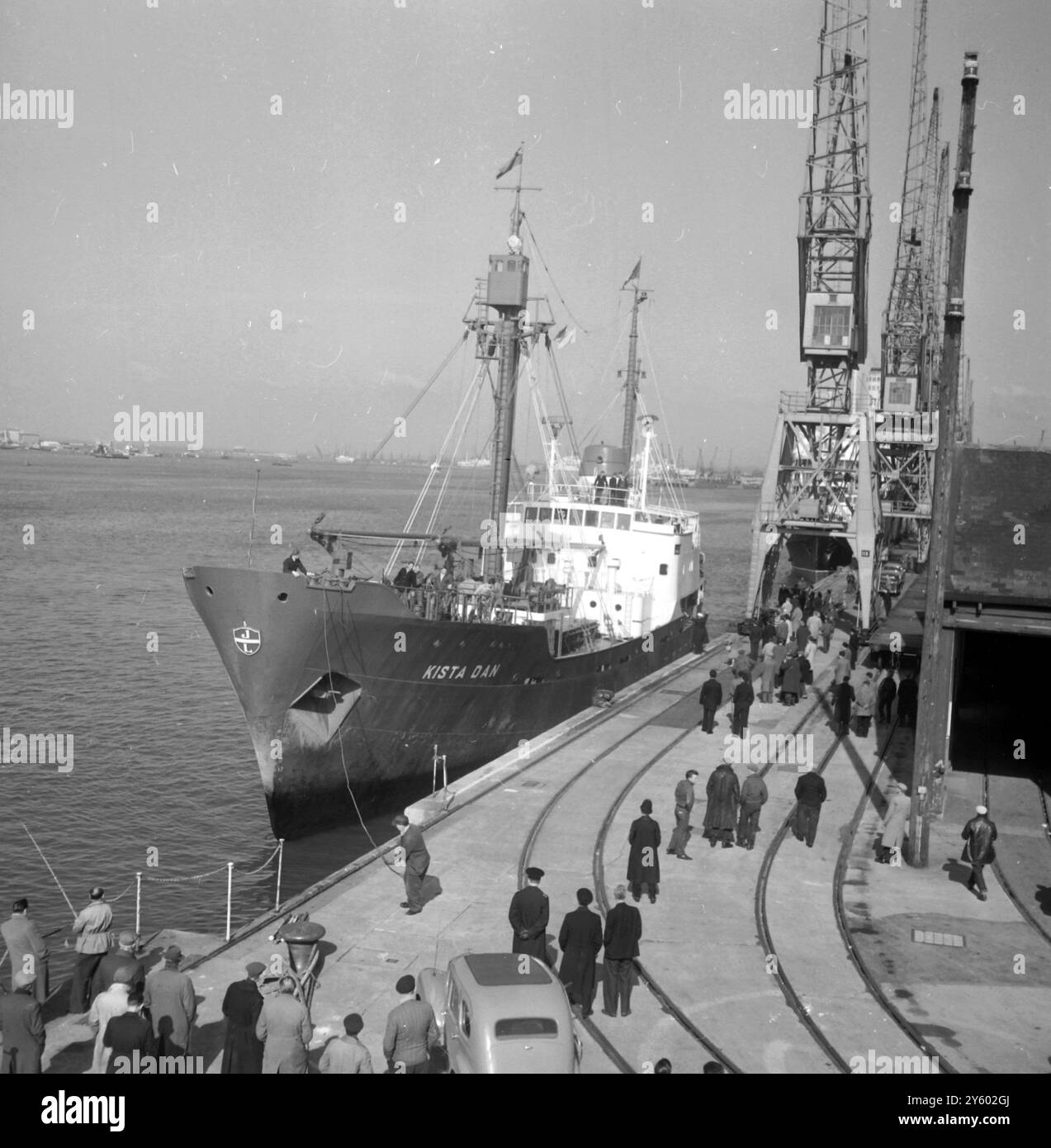 THE POLAR EXPLORATION VESSEL KISTA DAN WITH SCIENTISTS FROM ANTARCTIC ...
